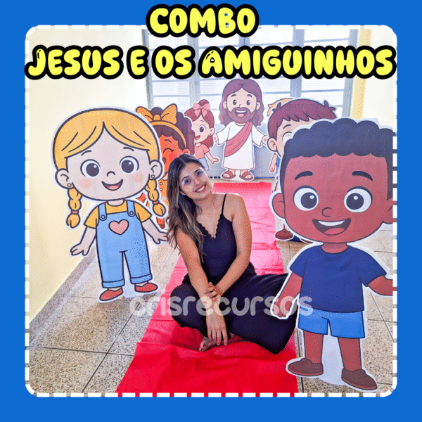 COMBO JESUS E OS AMIGUINHOS – Cris Recursos Digitais